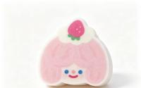 China Strawberry Doll SBR Latex Makeup Sponge Wet Or Dry Customized for sale