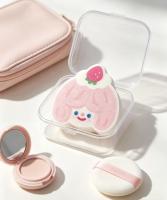 China Strawberry Doll SBR Latex Makeup Sponge Wet Or Dry Customized for sale