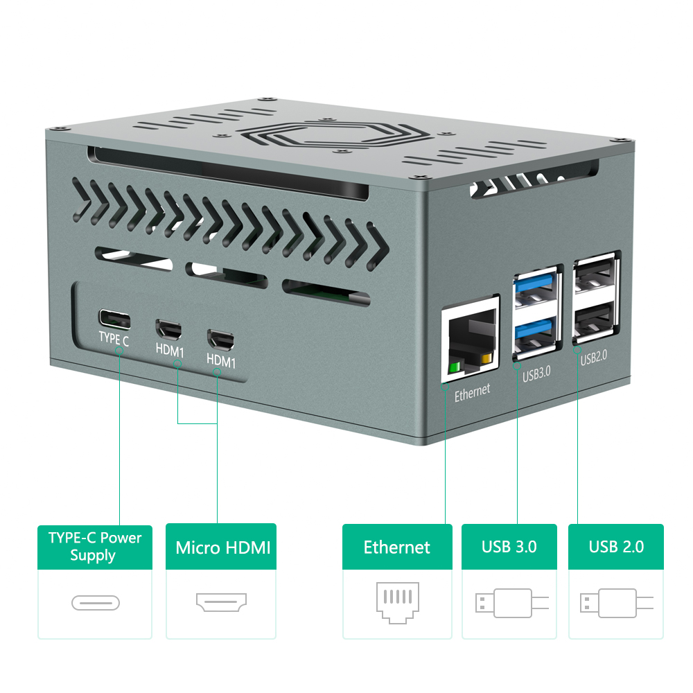 latest company news about Innovation Debuts! Shocking Release of Raspberry Pi 5 Motherboard Case Adaptation 1