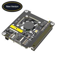 China Raspberry Pi 5 PoE HAT with Cooling Fan and Automatic LED 5V 5A 25W IEEE 802.3af/at-Compliant for sale