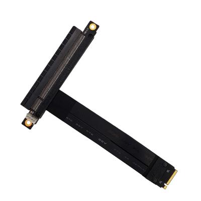 China M.2 NVMe Computer Adapter NGFF PCIe 3.0 Adapter X16 Extension Cable 20cm M.2 NVMe Cable for sale