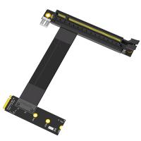 China 8G/Bps 4Pin  M2 Riser Card NGFF Key M To 19cm PCIe 16x Riser Adapter for sale