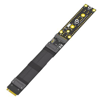 China SATA  Computer Adapter NVMe SSD Extension Cable 20cm PCIe 3.0 X4 Adapter for sale