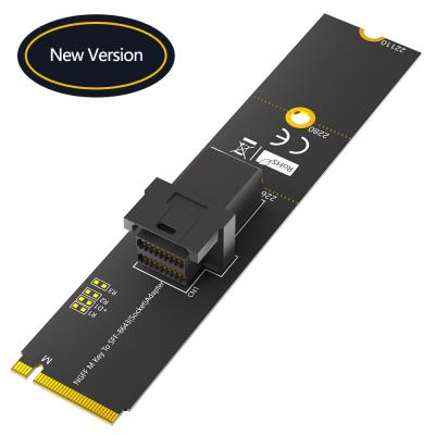 China NVMe M.2 SFF 8643 Adapter Mini Module SAS HD SSD SFF 8643 Adapter Connector for sale