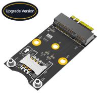 China Mini PCI-E to M.2(NGFF ) key A/E Adapter With SIM card Slot for WiFi/WWAN/LTE Module for sale