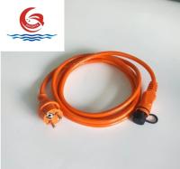 China Waterproof Electric Power Extension Cord 2.6m European Extension Cord IP44  European Standard for sale
