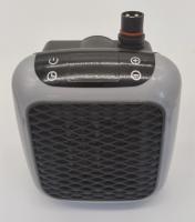 China Car Mounted Portable PTC Fan Heater 230V Compact Warm Air Fan Heater for sale