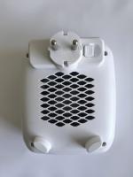 China Wall-Outlet Space Heater 230V Compact Warm Air Fan Heater Portable Heater 1200W European Version Plug for sale