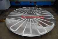 China S355J2+N Hot Press Platen 1350x2700x42mm Replacement for Plywood HPL Hardboard Press for sale