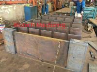 China Hydraulic Presses Welded CNC Frame Steel Weldment for sale