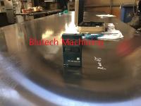 China Steam Heating Cooling Drilled Steel Platens For Multi Daylights Hot Press for sale