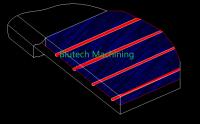 China Steam Heating Cooling Drilled Steel Platens For Multi Daylights Hot Press for sale