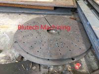China Fabricated Solid Drilled Hot Press Platen For Tire Curing Press for sale