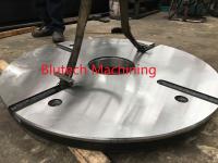 China Fabricated Solid Drilled Hot Press Platen For Tire Curing Press for sale
