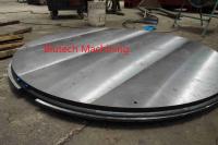 China Fabricated Solid Drilled Hot Press Platen For Tire Curing Press for sale