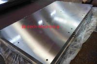 China Solid Drilled Electric Heated Platens For Veneer Laminates Paper Plastic Sheet Through Feed / Multi Opening Press for sale