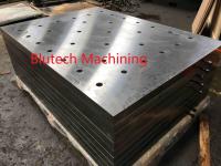 China Custom Steel Heating Platen 2000x4500x70mm RA1.6 for High Pressure Door Skin Hot Press for sale