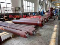 China Custom Made Single Action Cylinder For Multi Daylights Vacuum CCL-Copper Clad Laminate Hot Press for sale