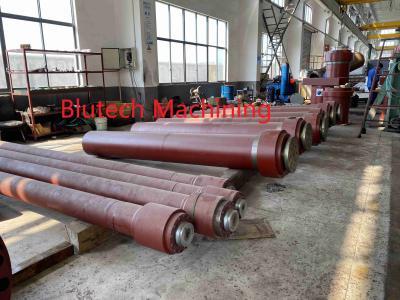 China Custom Made Single Action Cylinder For Multi Daylights Vacuum CCL-Copper Clad Laminate Hot Press for sale