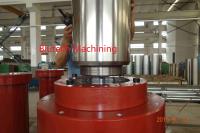 China Custom Made Single Action Cylinder For Multi Daylights Vacuum CCL-Copper Clad Laminate Hot Press for sale