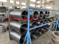 China Custom Single Action Hydraulic Cylinder 32 Mpa for Credit Card Laminating Press for sale