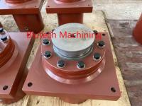 China Custom Single Action Hydraulic Cylinder 32 Mpa for Credit Card Laminating Press for sale