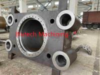 China Custom Single Action Hydraulic Cylinders For Rubber Sheets / Large Parts for sale
