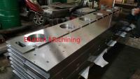 China Custom Hydraulic Hot Press Steel Platen for Cork Boards 1300x2500x40mm Thermal Oil Heating for sale
