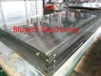 China Custom Hydraulic Hot Press Steel Platen for Cork Boards 1300x2500x40mm Thermal Oil Heating for sale