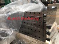 China Custom Steel Hydraulic Press Platen 800x800mm for Smart Card Lamination Heating Cooling for sale