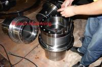 China Rubber Tiles Custom Made Hydraulic Cylinders 1000mm Stroke for sale