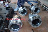China Rubber Tiles Custom Made Hydraulic Cylinders 1000mm Stroke for sale