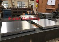 China Custom Steel Hydraulic Press Platen 800x800mm for Smart Card Lamination Heating Cooling for sale