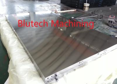 China Slotted Welded Hot Press Platen 1400x2800mm 45mm for Multi Daylight Furniture Parquet Press for sale