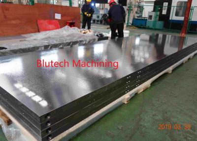 China Slotted Welded Hot Press Platen 1400x2800x50mm for Multi Daylight Plywood Press for sale