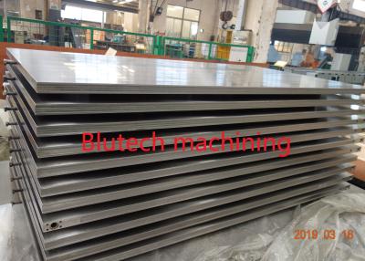 China CNC Grinding RA0.8 Hot Platen for Plywood Press 1450x2800x45mm for sale