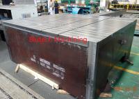 China Custom Hydraulic Press Bolster Plate S235JR S355JR C45 T Slot Fixture 2200x4000x120mm for sale