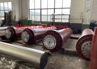 China C45 Single Action Hydraulic Cylinder For Cement Bonded Particleboard Hot Press for sale