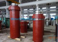 China Custom Single Acting Hydraulic Cylinder RA 0.4 for Teflon Conveyor Belt Joining Press 32 Mpa for sale