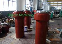 China Steel Custom Hydraulic Cylinder Single Action 32 Mpa for EVA Foam Sheet Moulding Hot Press for sale