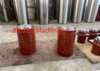 China 1000mm Long Stroke Single Acting Hydraulic Cylinder For Laboratory Hot Press for sale