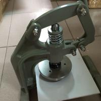 China Hand Press Swatch Circular Fabric Gsm Round Sample Cutter / Swatch GSM Cutter Blade for sale