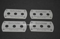 China 200PCS/Box Sample Cutter Blades Use To Install On Shroder GSM Cutter for sale
