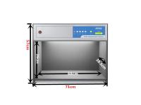 China INTEKE CAC(4) Color Assessment Cabinet | 4-Light Source Color Matching Light Box for sale