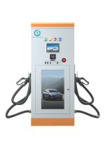China 60kw Double Gun Mobile App Solar DC EV Charging Station 2G 4G WIF for sale