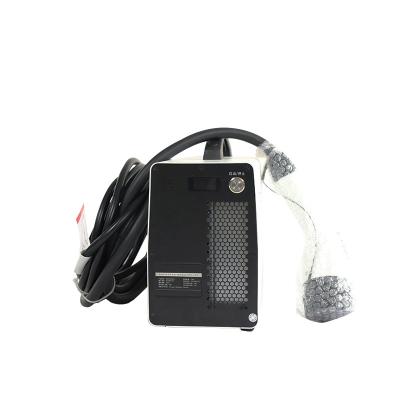 China EVSE SAE J1772 Mobile Portable EV Charger Type 2 IP20 Screen Display for sale