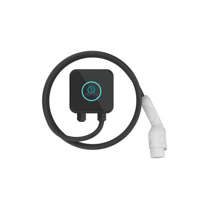 China OCPP 1.6 32A Electric Vehicle Charging Station CCS EV Charger 150*150*60mm for sale