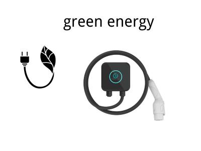 China Type 2 380VAC Three Phase Electric Car Charger For EV 150*150*60mm for sale