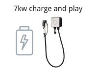 China 32A OCPP 1.6 Home Wall Mounted EV Charger 10000 Times CE Certificated for sale