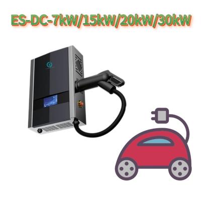 China 7'' TFT LCD Commercial Car DC EV Charging Stations CCS Type 1 for sale